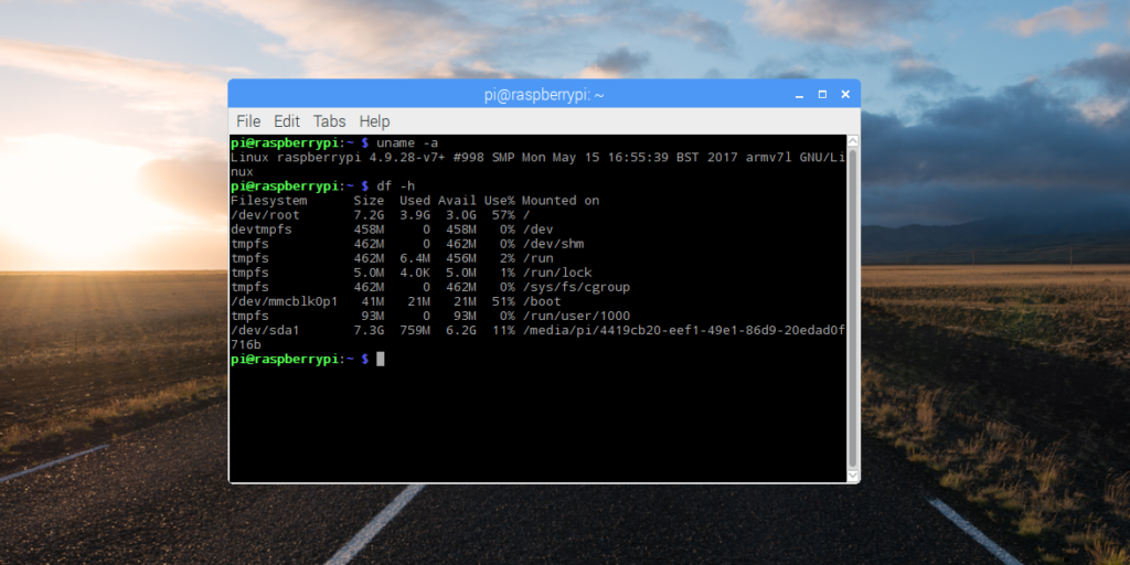 Raspbian PIXEL versión junio 2017